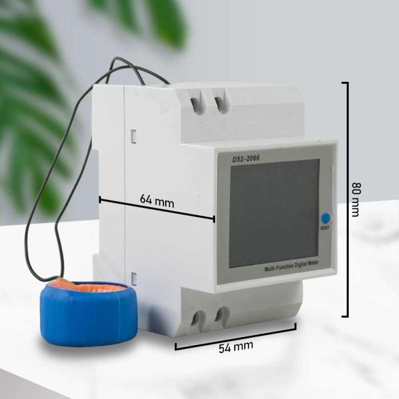 Jual Aideepen Meteran Listrik Digital Display Din Rail Single Phase ...