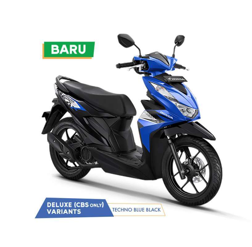 Jual [ New 2024 ] Sepeda Motor Honda Beat Cbs Type - Bali Techno Blue ...