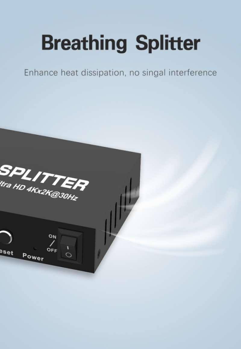 Promo Hdmi Splitter Bafo 2 Port / 4 Port / 8 Port 4k Diskon 14% Di ...