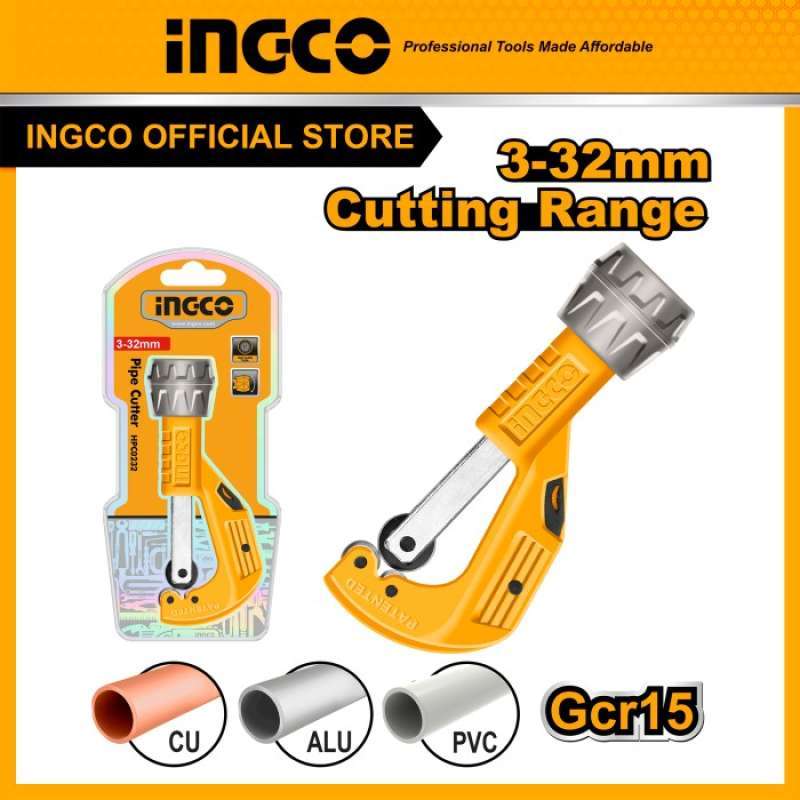 Promo Tube Pipe Cutter (3-32 Mm) Ingco Hpc0232 - Potong Pipa Ac Tembaga ...