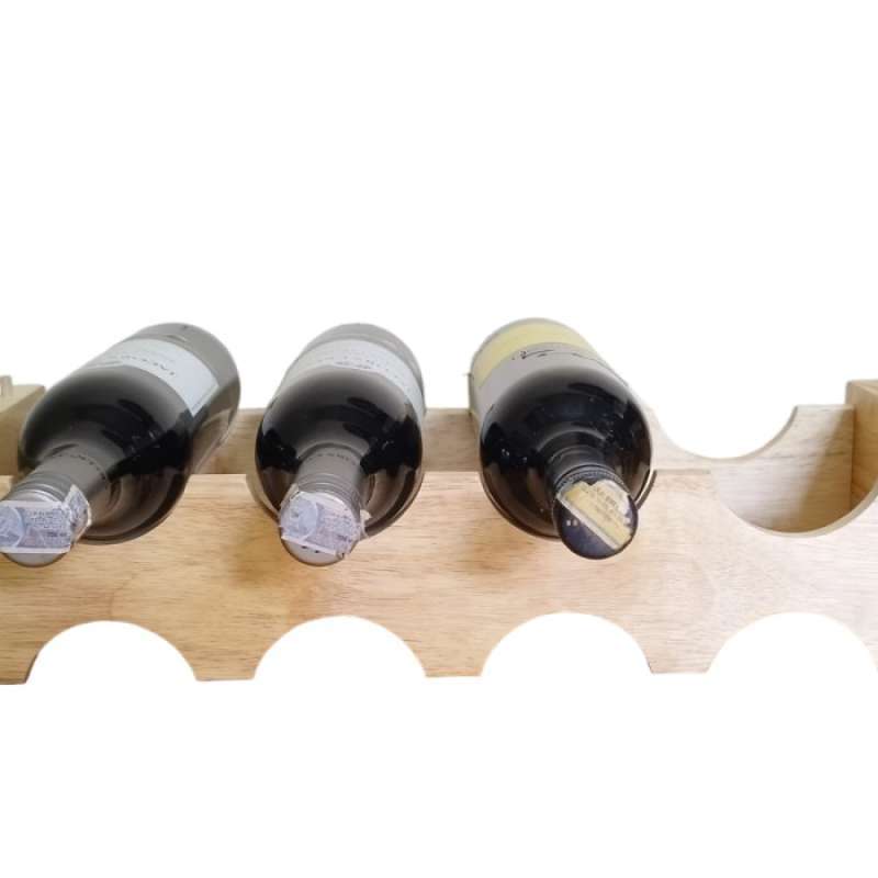 Promo Wowe Bottle Holder Rack/wooden Rack Fore/rak Botol Fore Terbaik ...
