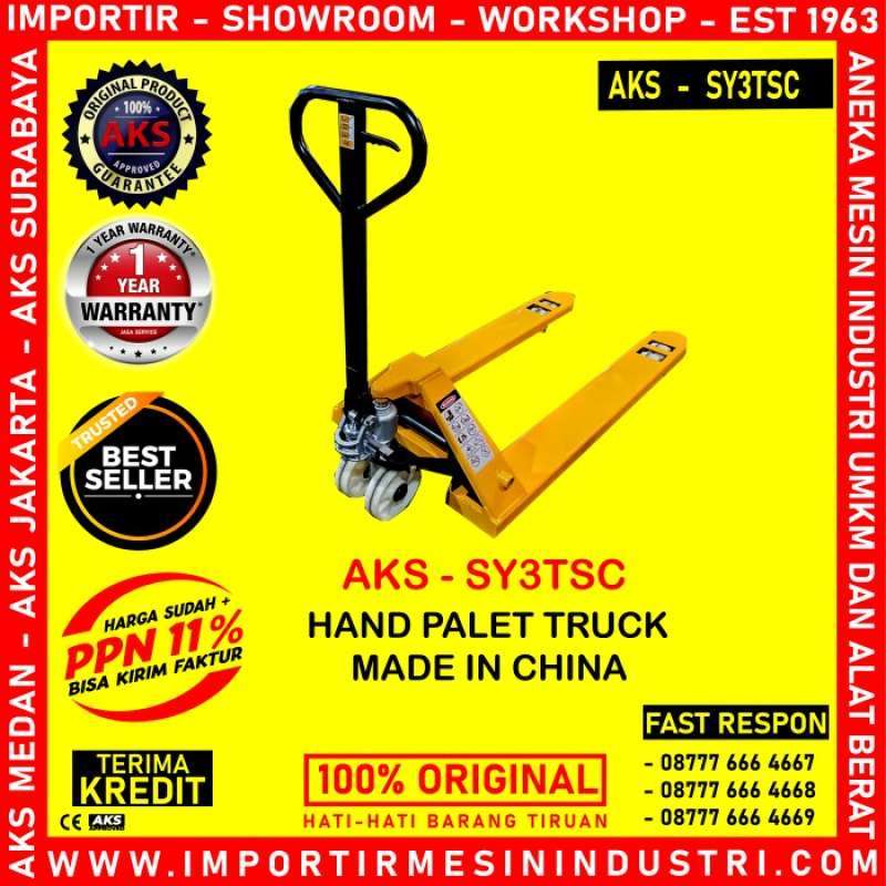Promo Alat Angkut Barang / Manual Hand Lift Pallet 3 Ton - Sy3tsc ...