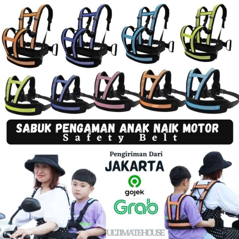 Jual Belt Sabuk Bonceng Sabuk Motor Sabuk Pengaman Anak Naik Motor Di Seller Darmaroca Cengkareng Barat Kota Jakarta Barat Blibli