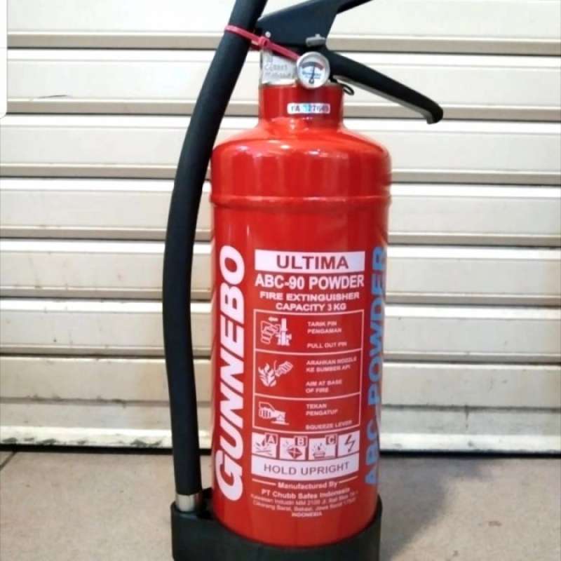 Promo Apar Gunnebo 3kg Isi Powder Abc-90 Ep-3 /tabung Pemadam /alat ...
