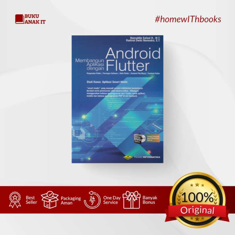 Promo Buku Membangun Aplikasi Android Dengan Flutter Aplikasi Smart Medic Diskon 23% Di Seller ...