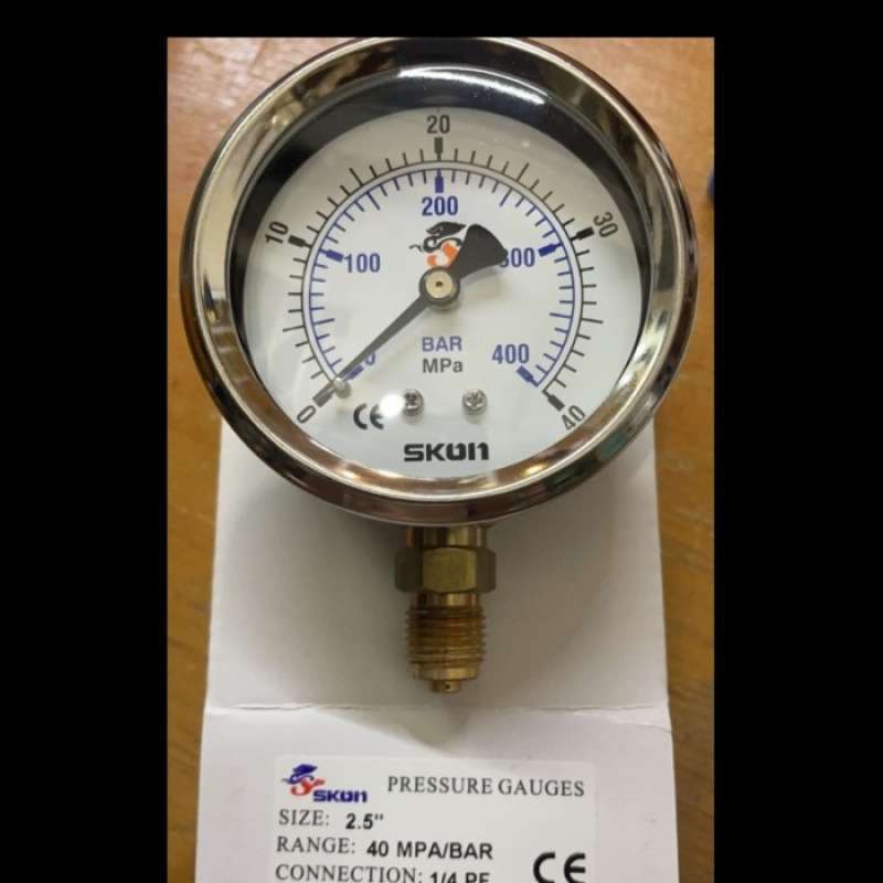 Promo 40 Mpa 2,5 Inch Raket Pressure Gauge Skon Diskon 23% Di Seller ...