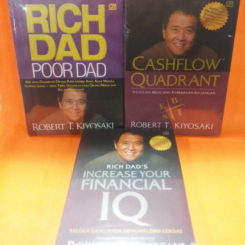 Promo Buku Rich Dad Poor Dad Cashflow Quadrant Increase Your Financial