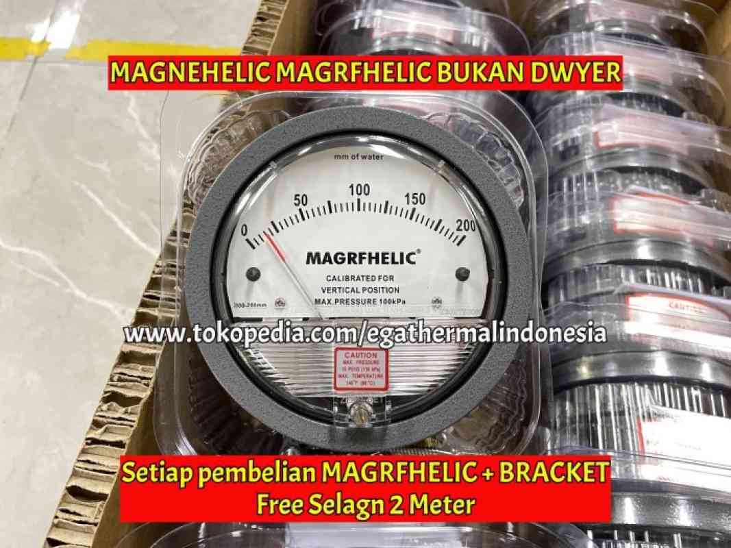 Promo Magnehelic Magrfhelic 2000-200mm Diff. Ressure Gage Bukan Dwyer ...
