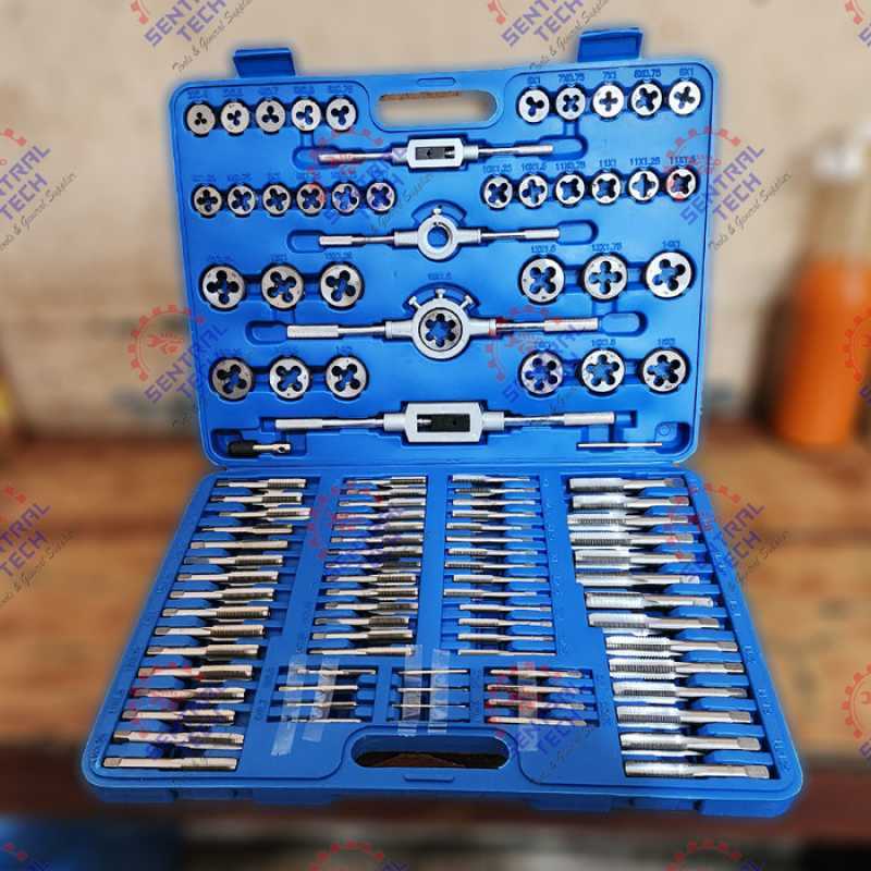 Promo Tap And Die Set 110 Pcs Metric M2-m18 Diskon 23% Di Seller ...