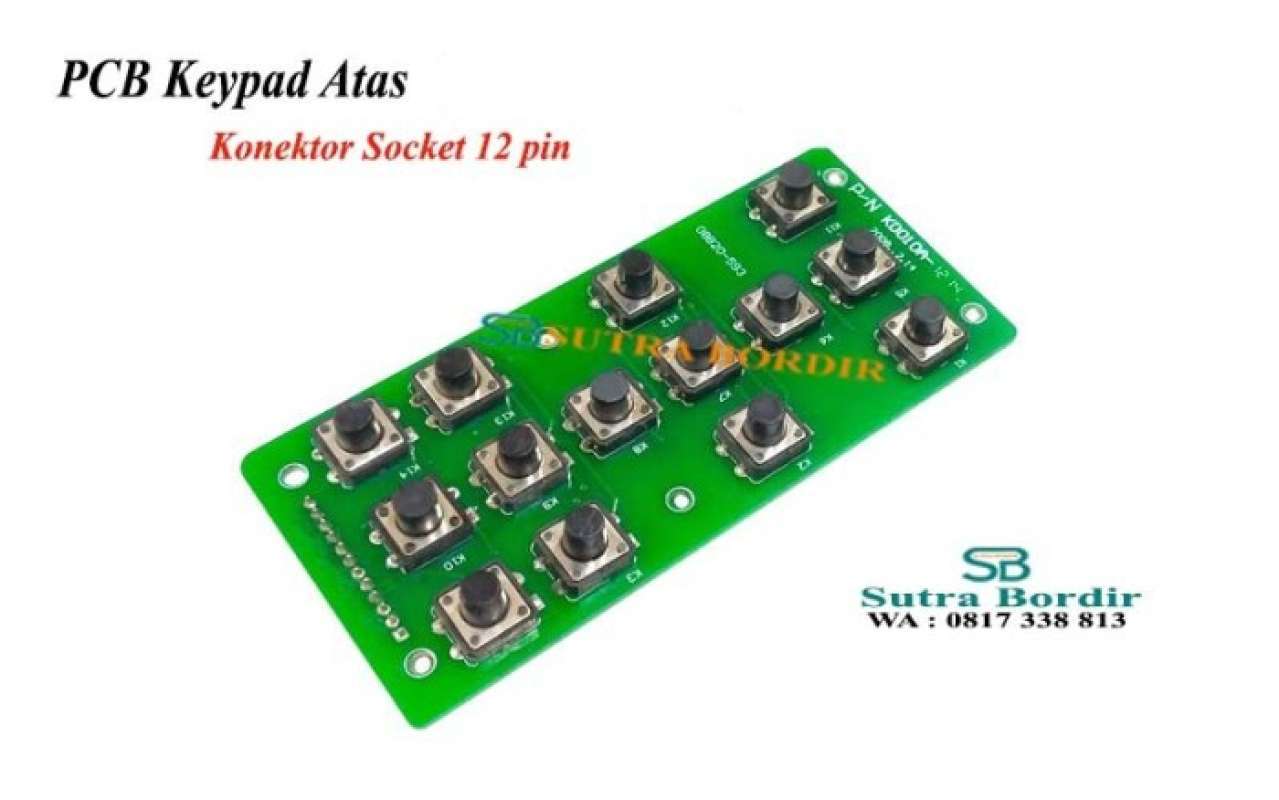 Promo Pcb Keypad Atas Dahao 328 Pcb Keypad Mesin Bordir I Auo Sharp