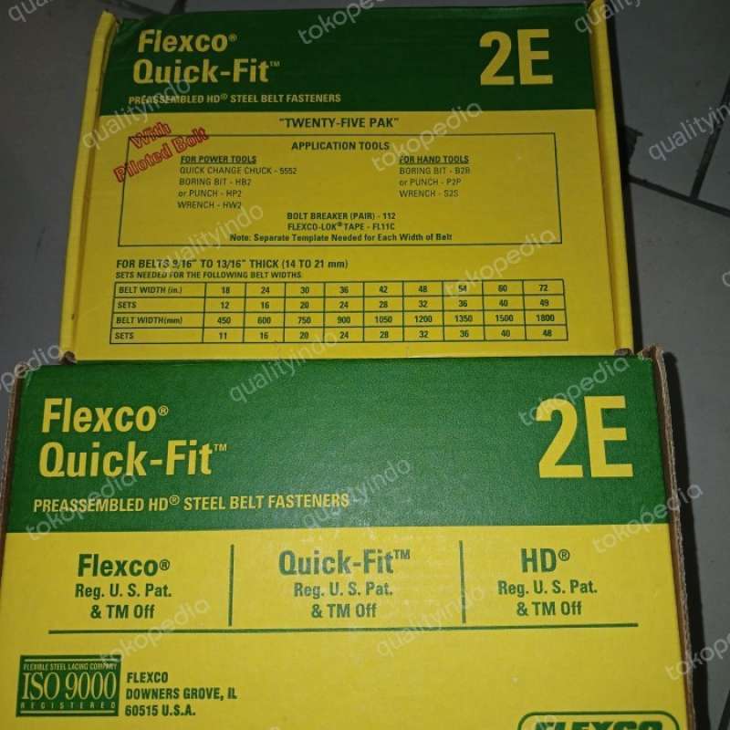 Promo Flexco 2e.flexco Fastener 2e.flexco Diskon 23% Di Seller Darmaroca - Cengkareng Barat ...