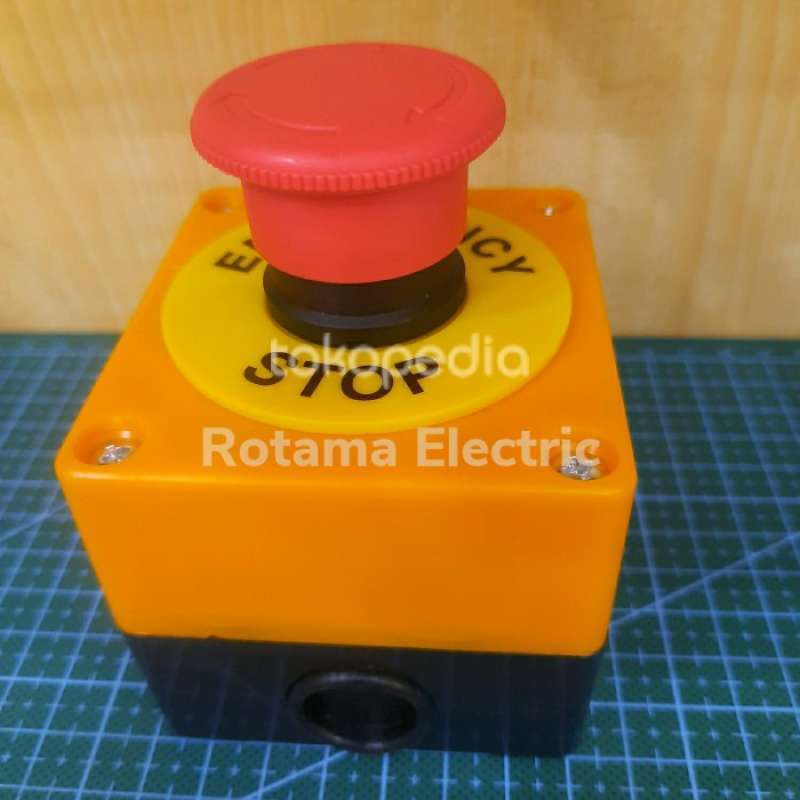 Promo Panel Kendali Emergency Stop Model Xalk178 Emergency Stop With ...