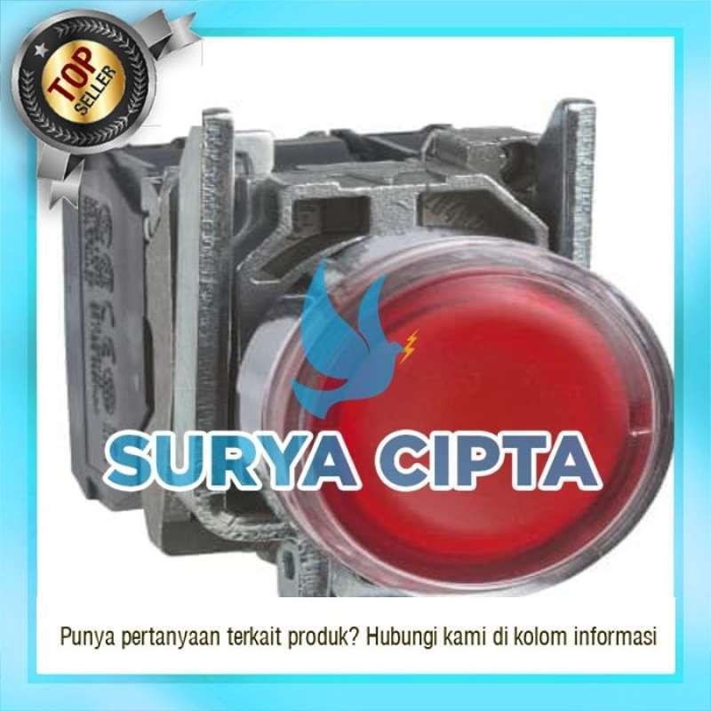 Promo Schneider Illuminated Push Button 220-240 Vac Besi Merah ...