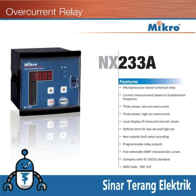 Promo Mikro Overcurrent Relay Idmt Nx233a-240a Diskon 23% Di Seller ...