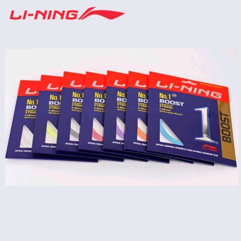 Jual Li-ning No.1 Boost Badminton String | Senar Raket Badminton ...