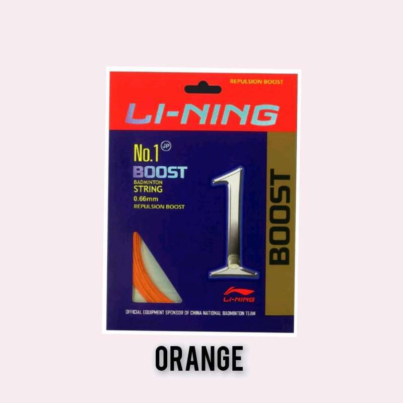 Jual Li-ning No.1 Boost Badminton String | Senar Raket Badminton ...