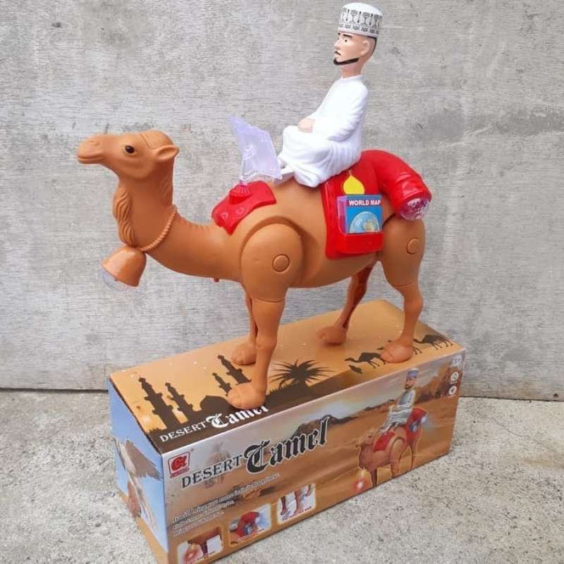 Promo Mainan Unta Arab Bisa Ngaji Jalan Lampu Diskon 22% Di Seller ...