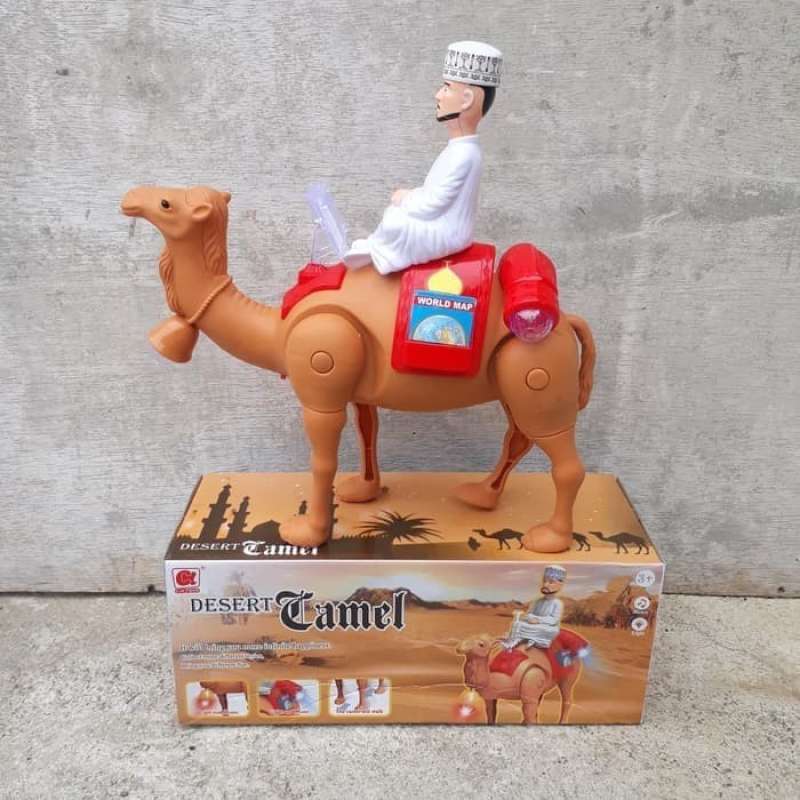 Promo Mainan Unta Arab Bisa Ngaji Jalan Lampu Diskon 22% Di Seller ...