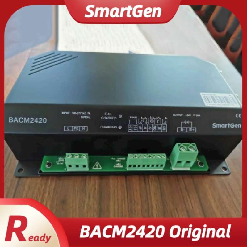 Promo Bacm2420 Battery Charger Smartgen Bacm 2420 24v 20a Cas Aki Genset Diskon 23% Di Seller ...