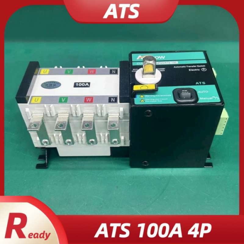 Promo Ats 4p 100a Controller Dual Power Automatic Transfer Switch ...