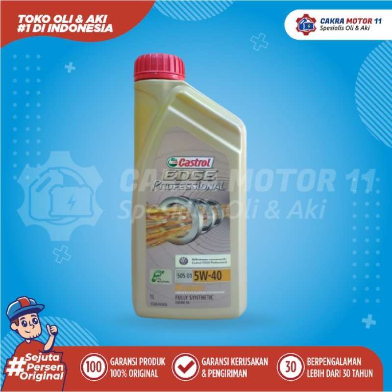 Promo Castrol Edge Professional Vw 5w40 1lt Diskon 20% Di Seller ...