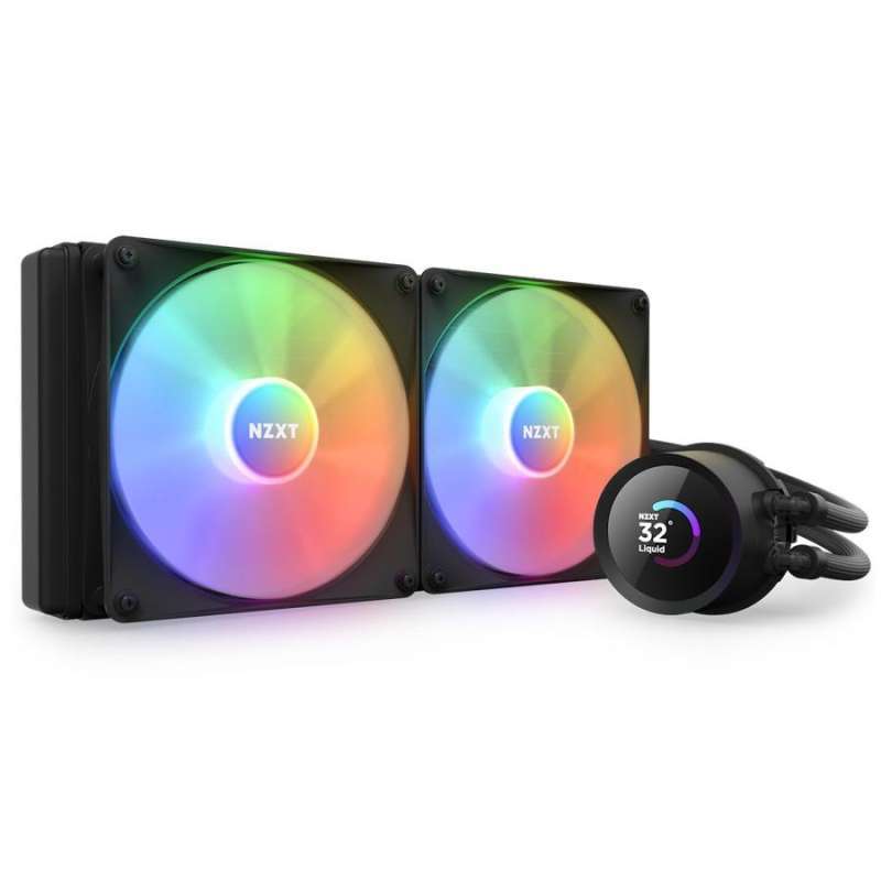 Jual Cpu Cooler Nzxt Kraken 280mm Rgb Aio - Liquid Cpu Cooler - Hitam ...