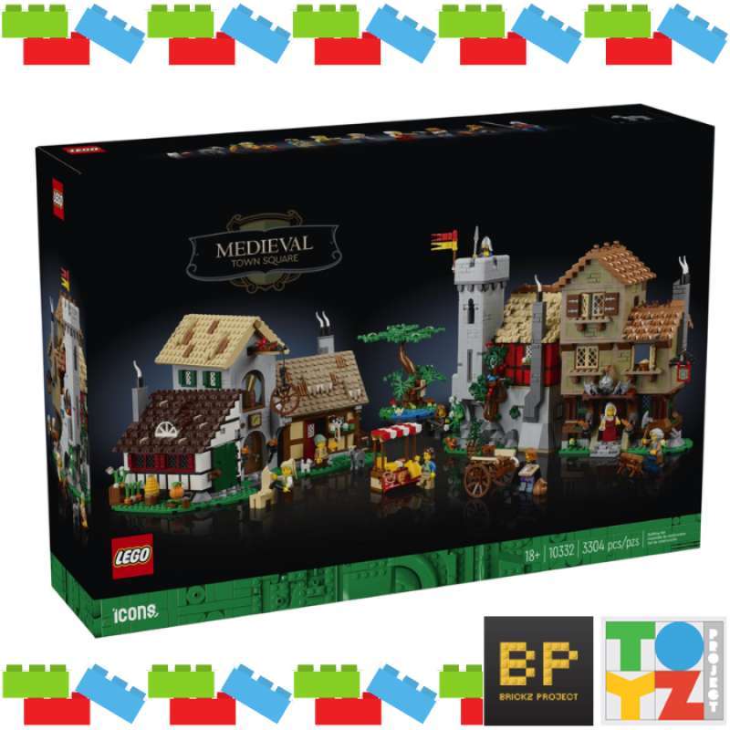 Jual Lego 10332 Icons - Medieval Town Square Di Seller Brickz Project ...