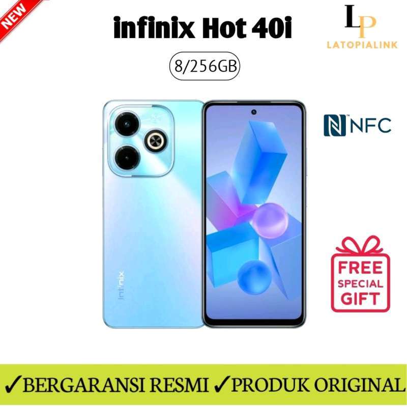 Jual Infinix Hot 40i 8/256gb Nfc Garansi Resmi Indonesia - Blue 8/256gb ...