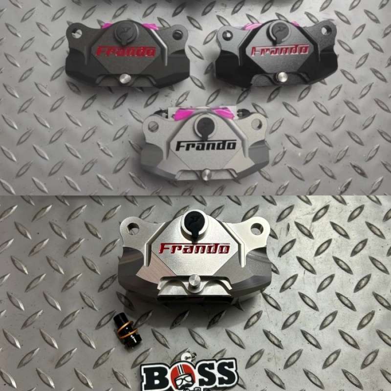 Promo Kaliper Caliper Frando 2 Piston Cncuniversal Vespa Diskon 2% Di ...