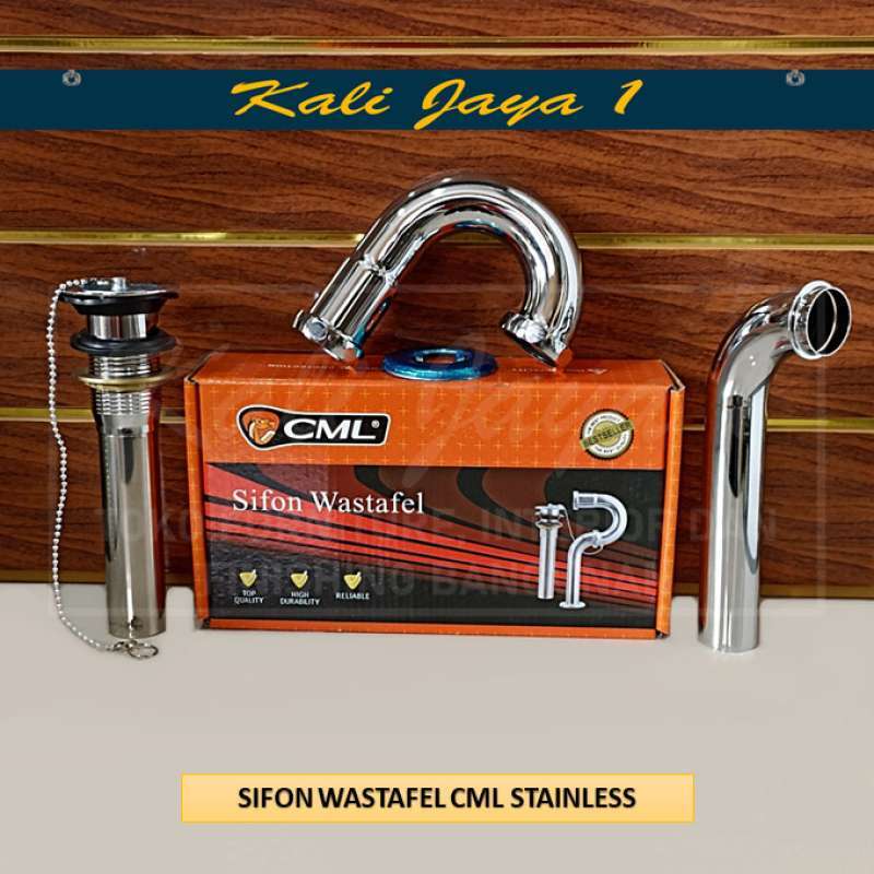 Promo Sivon Sifon Siphon Wastafel Stainless Cml / Sifon Afur Terbaru ...