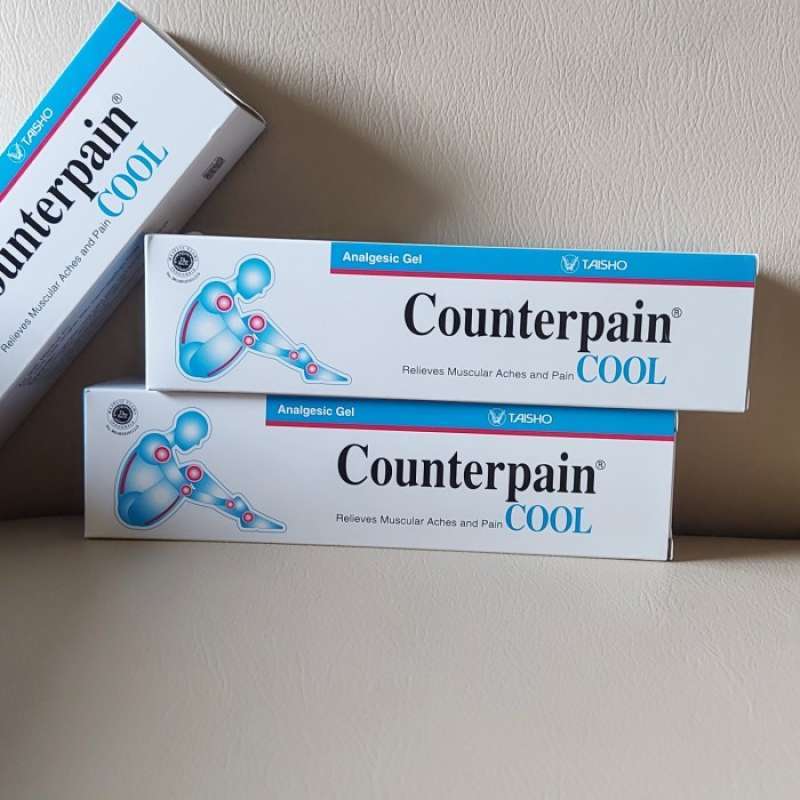 Promo Counterpain Cool Biru Jumbo 120 Gr - Counterpain Pereda Nyeri ...