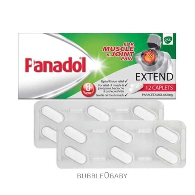 Promo Panadol Extend Malaysia For Muscle Joint Pain Isi 12 Obat Sendi ...