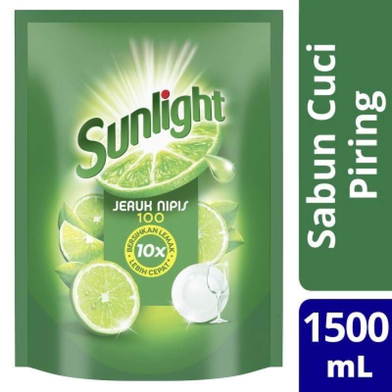 Jual Sunlight Sabun Cuci Piring Refill Refil Pouch 1.5 1,5 Liter 1500 1.500 Di Seller Oss Online ...