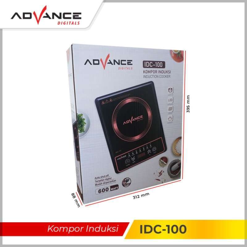 Promo Advance Idc-100 600w Induction Cooker Led Tampilan Hemat Listrik ...