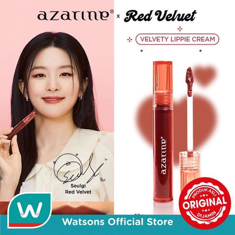 Promo Azarine Velvety Lippie Cream #07 Choco Sundae Diskon 27% Di ...
