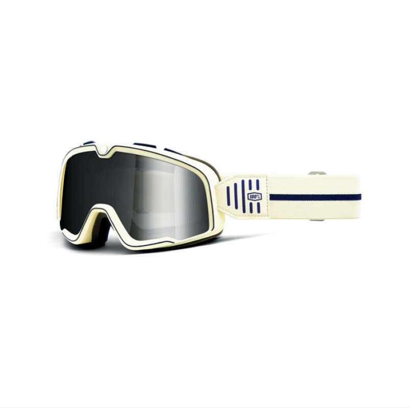 Promo Goggle 100% Barstow Arno White / Goggle Moto Vintage Caferacer ...
