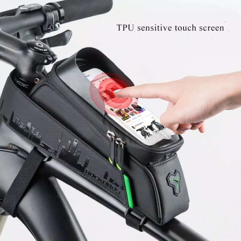 Promo Tas Sepeda Rockbros Original Touchscreen Waterproof Original ...