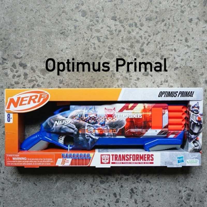 Promo Nerf Elite Transformers Optimus Bumblebee Skins Warden Triad ...