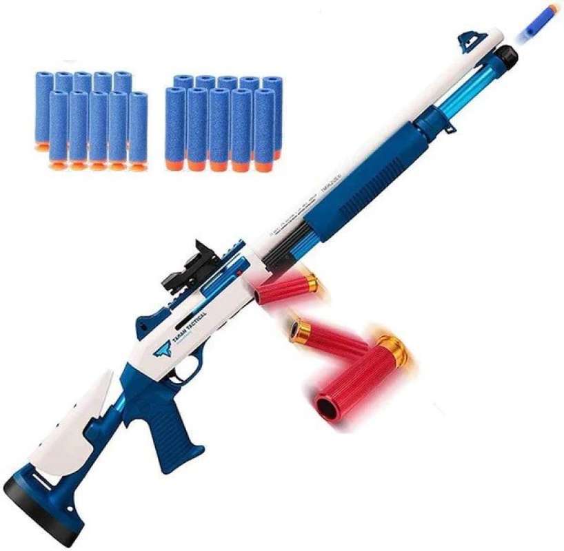Promo Mainan Udl Xm1014 Shell Ejecting Nerf Blaster - B L G Hitam Diskon 50% Di Seller Foryou ...