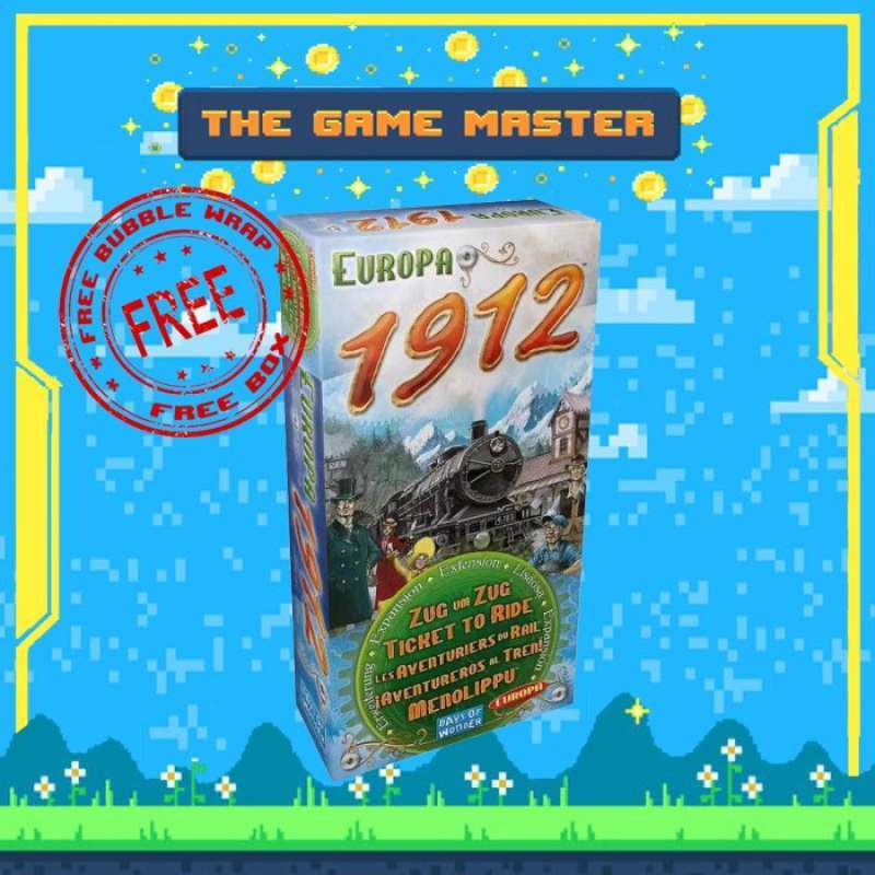 Promo Ticket To Ride Usa Europe Board Game Diskon 50% Di Seller Foryou ...