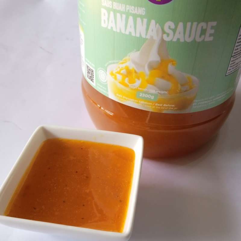 Jual Boba King Sauce Puree Jam- Banana Sauce / Jampisang Di Seller Cafe ...