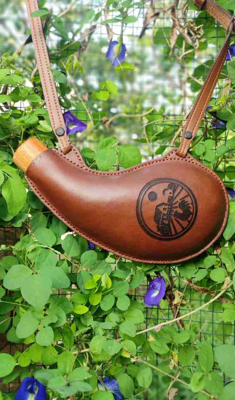 Jual Qirbah Botol Tempat Minum Yang Terbuat Dari Kulit Classic New ...