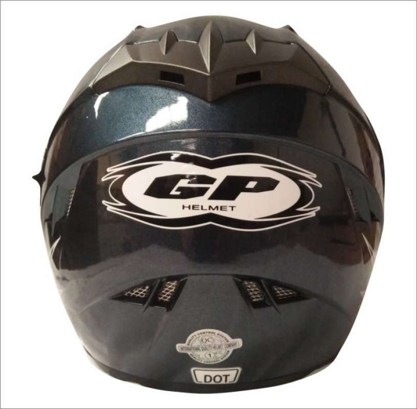 Promo Helm Half Face / Helm Gp Zeus Solid Dark Grey Diskon 19% Di ...
