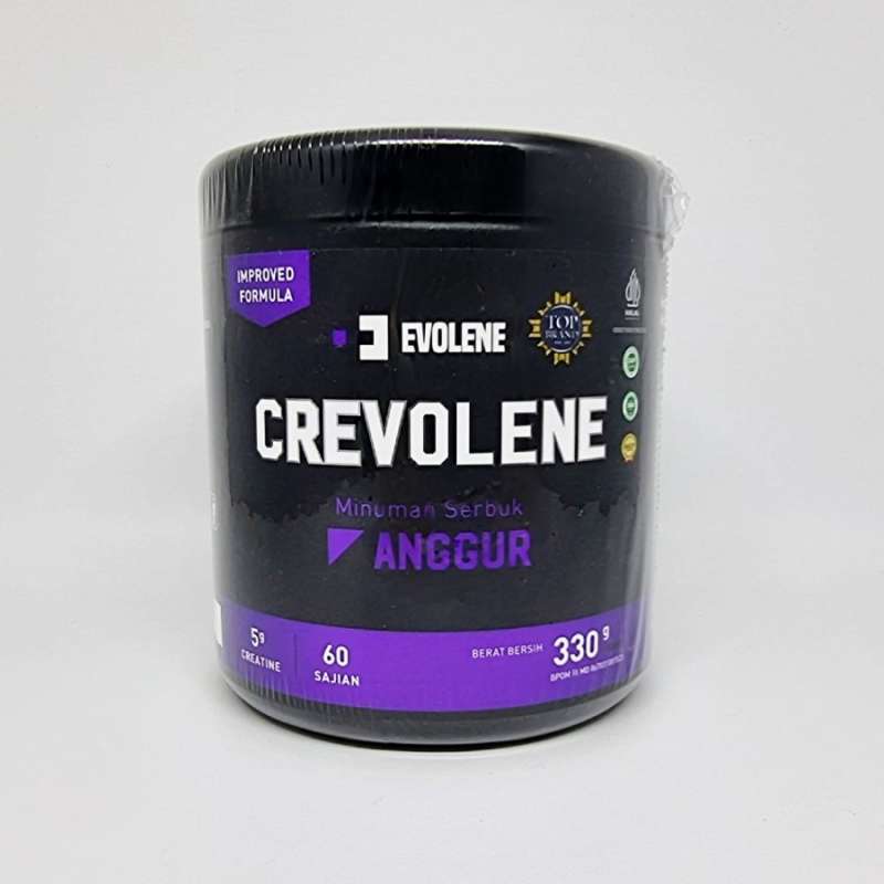 Promo Crevolene Evolene Creatine Monohydrate Creapure 330 Grams 60 ...