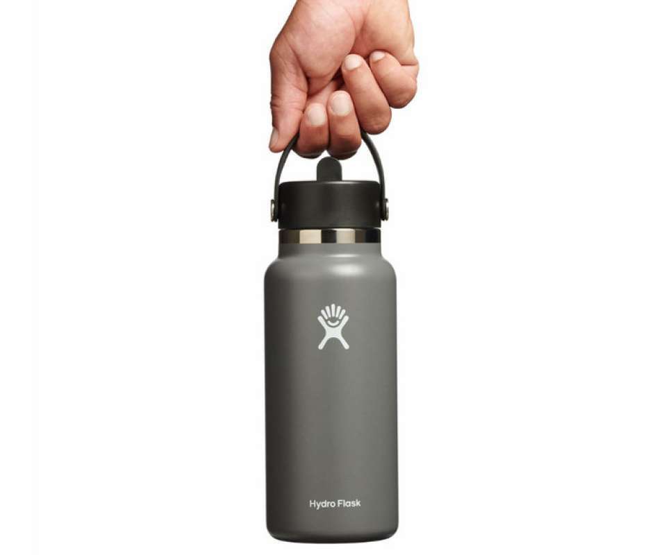 Jual Botol Hydro Flask Wide Mouth Flex Straw 32 Oz / 946 Ml Stone Di ...