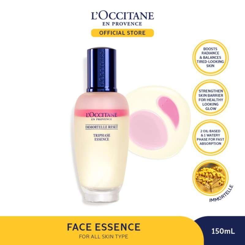 Promo L'occitane Immortelle Reset Triphase Essence 150ml Diskon 33% Di Seller Amor One Store ...