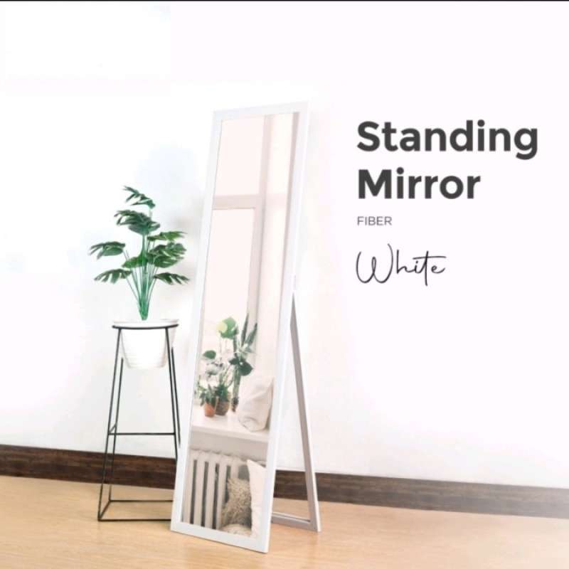 Promo Standing Mirror/cermin Berdiri/kaca Standing Full Body/cermin ...