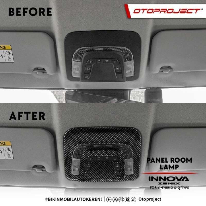 Promo Panel Room Lamp Cover Otoproject All New Innova Zenix 2022 Type V ...