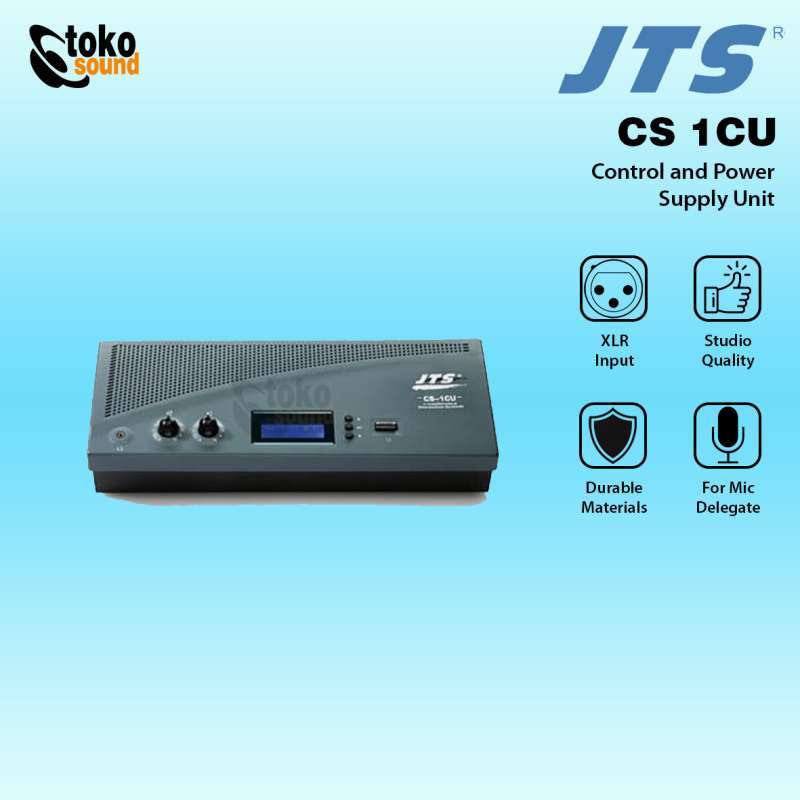 Jual Jts Cs-1cu Cs 1 Cu - Conference System Control Unit Original Di Seller Tokosound Proaudio ...