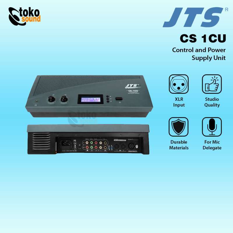 Jual Jts Cs-1cu Cs 1 Cu - Conference System Control Unit Original Di Seller Tokosound Proaudio ...